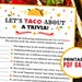 Cinco De Mayo Taco Trivia Mexican Fiesta Printable Games - Etsy