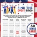 Patriotic Find the Guest Bingo | 4th of July Printable Games for Adults ...