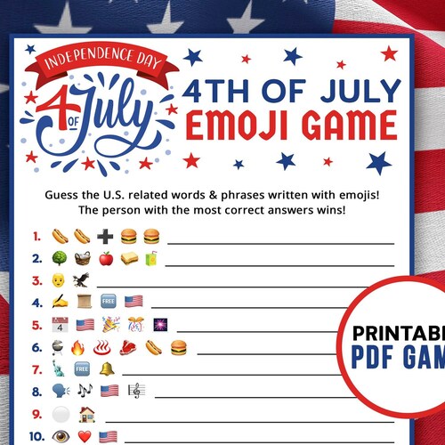 Patriotic Music of America Trivia Match up Game Printable - Etsy