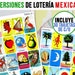 30 Mexican Loteria Cards | 2 Different Versions (60 Total) | Loteria ...