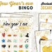 New Years Eve Party Bingo Game for Kids and for Adults - Etsy