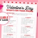 Whats on Your Phone Valentine's Day Printable Game for Adults Virtual ...