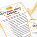 Cinco De Mayo Taco Trivia Mexican Fiesta Printable Games Tacos Fact or ...