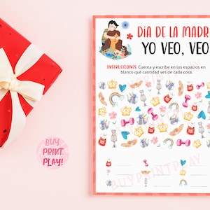 Pack De Juegos Del Dia De La Madre Para Niños | Spanish Mothers Day ...