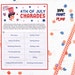 34 Fourth of July Charades Prompts Patriotic Printable Games for USA ...
