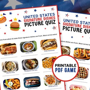 4th of July Picture Quiz Games Bundle | 5 Trivias for US Independence ...