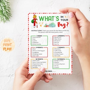 Christmas Ladies Night Purse Game | Friendsmas Party | Whats in Your ...