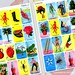 50 Mexican Loteria Game Cards 2 Different Versions 100 Total Loteria ...