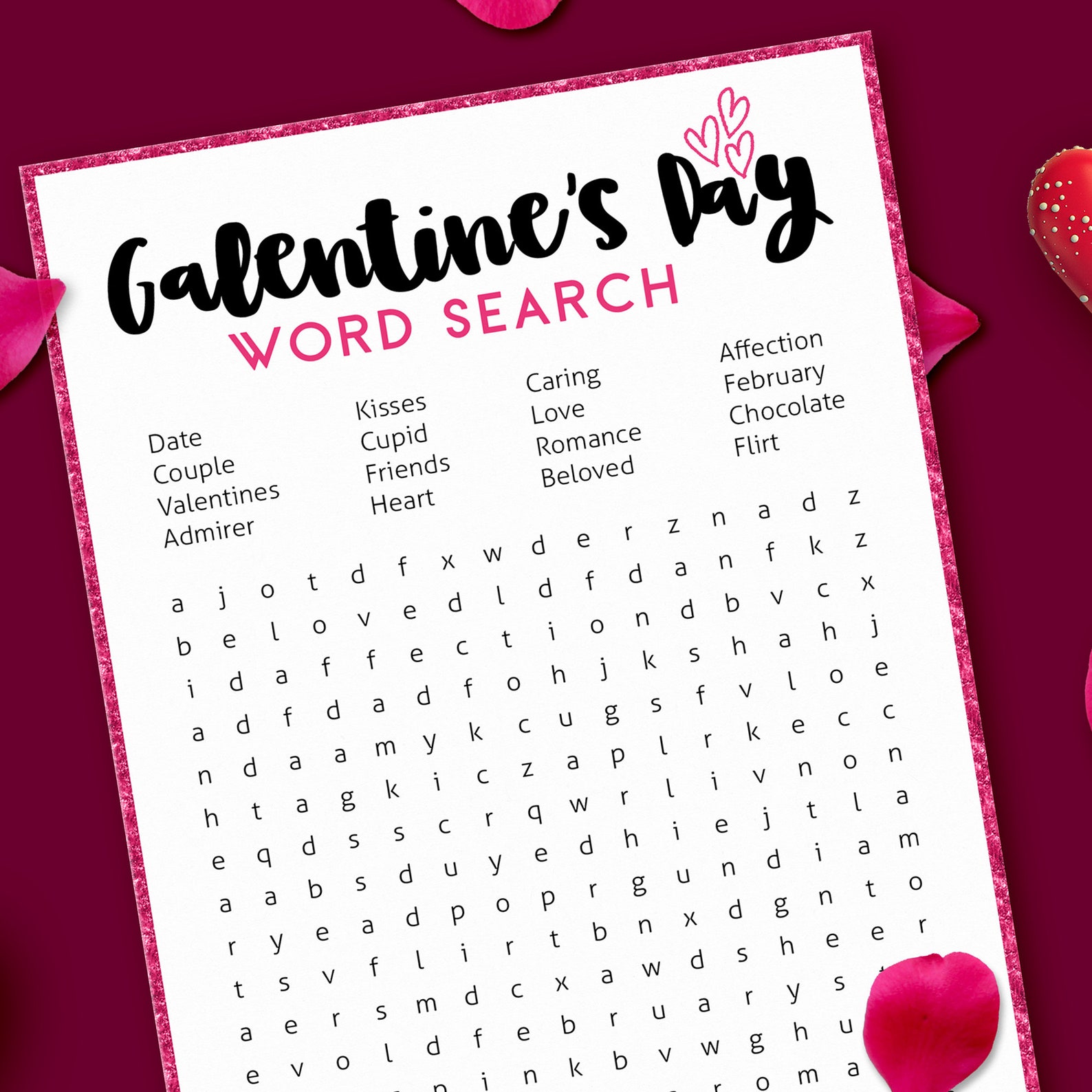 6 Galentines Day Games Printable Games for Girls Night Party - Etsy