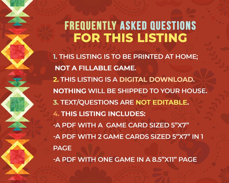 Cinco De Mayo Games This or That Would You Rather Office | Etsy