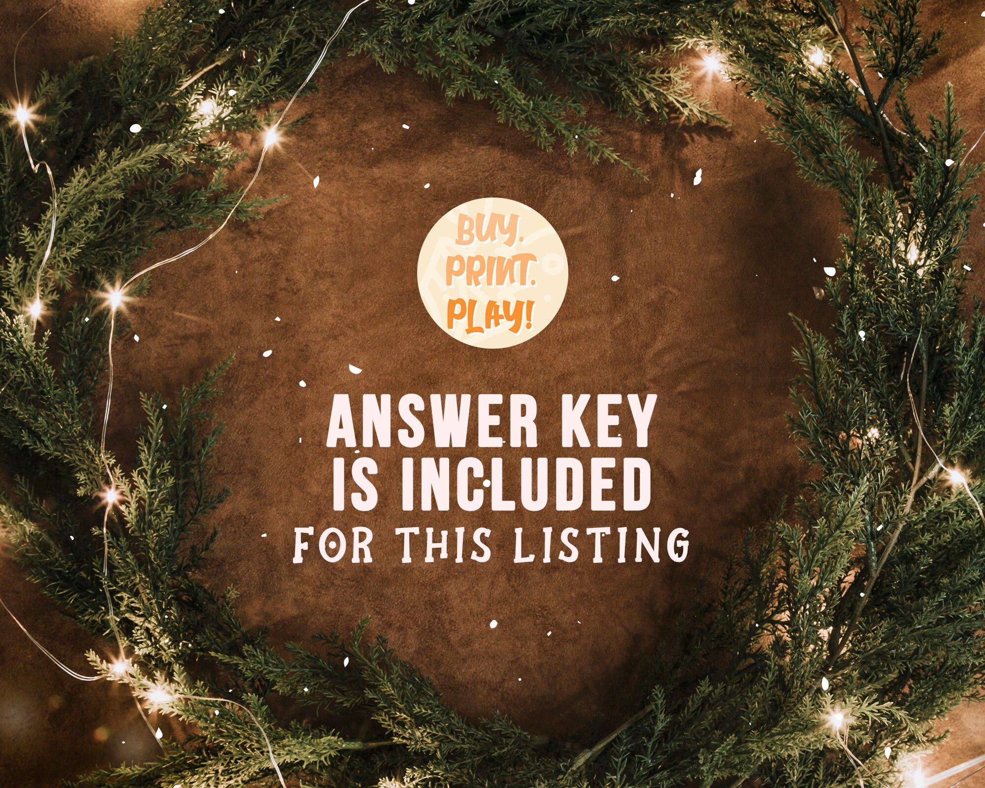 5 Christmas Trivia Games Bundle Party Games for Adults | Etsy