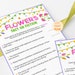 Spring Flowers Trivia Game Fact or Fiction True or False Printable ...