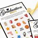 Graduation Bingo Black and Gold Graduation Party Game Class of 2023 ...