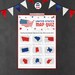 United States Map Picture Quiz 4th of July Patriotic Trivia Game US ...