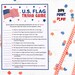 U.S. Flag Trivia Game 4th of July Independence Day Fact or Fiction ...