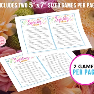 Spring Trivia Game | Printable Spring Activity for Adults, Teens & Kids ...
