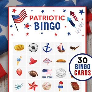 4th of July Printable Games Bundle | Patriotic US Independence Day ...