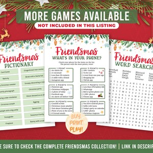 Christmas Ornaments Guessing Game | Friendsmas Party Guess How Many ...