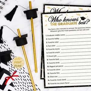 Who Knows the Graduate Best? | How Well Do You Know the Graduate ...