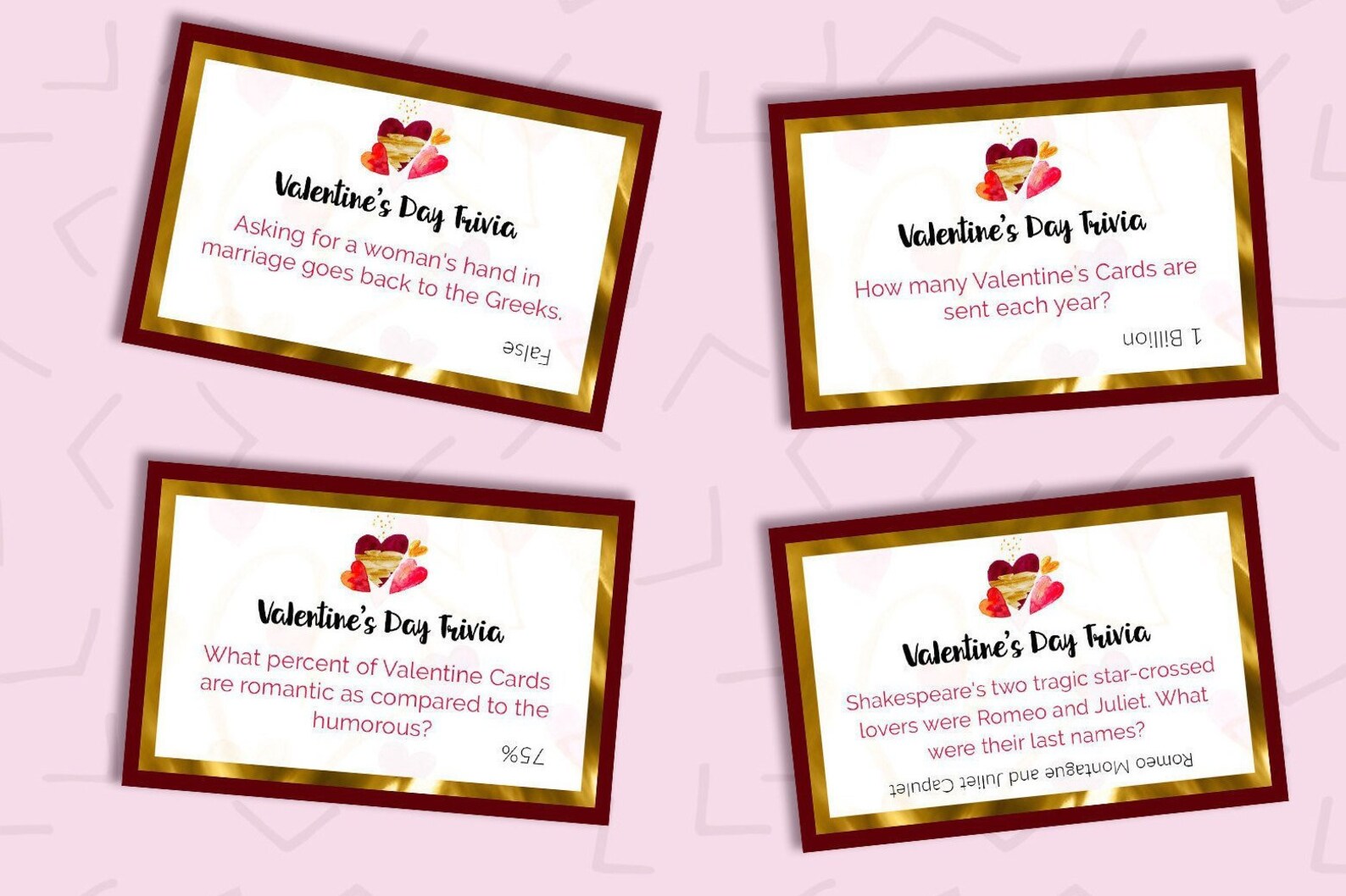 Valentines Day Printable Games Instant Download | Etsy