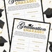 36 Graduation Charades Prompts Party Printable Games Class of 2023 High ...