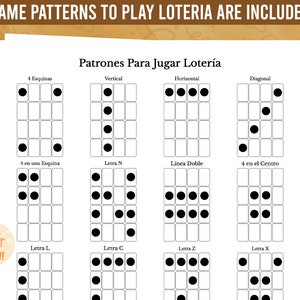 Thanksgiving Bingo Mexican Loteria in Spanish & English | Fun Family ...