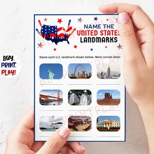 United States Landmarks Picture Quiz | 4th of July Patriotic Trivia ...