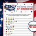 4th of July Emoji Pictionary Games Bundle Emoji Quiz for US ...