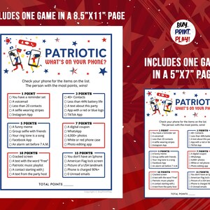 4th of July Games Bundle | US Independence Day, Memorial Day, Labor Day ...