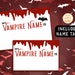 Whats Your Vampire Name Halloween Party Games Vampire Name Generator ...
