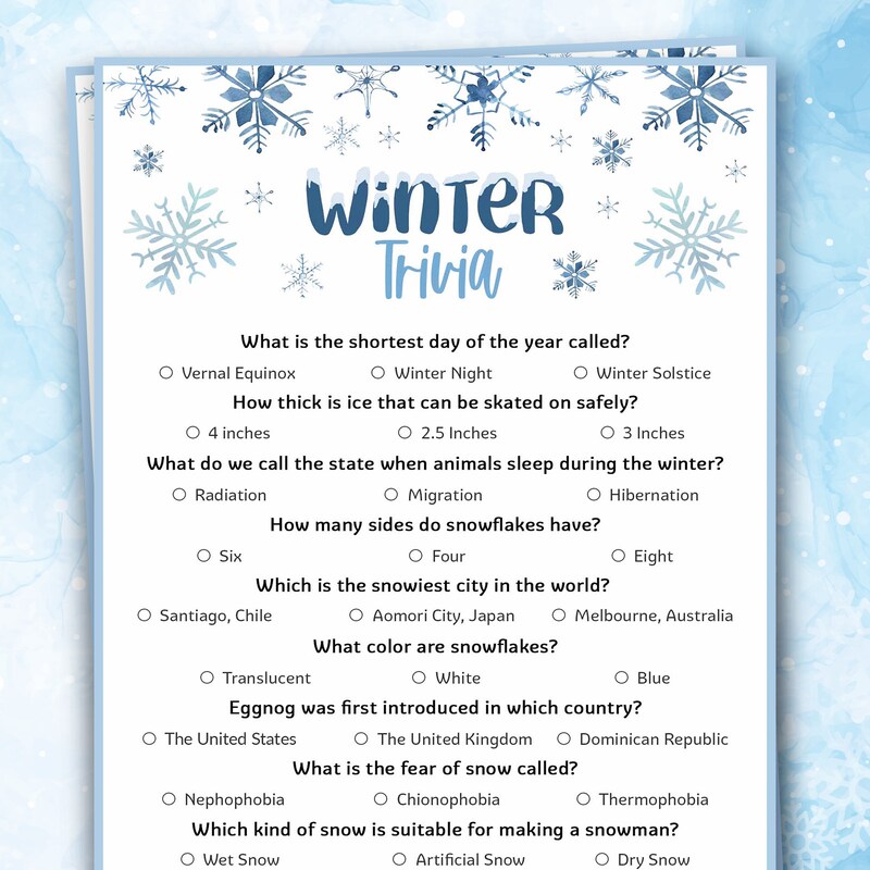 Holiday Trivia - Etsy