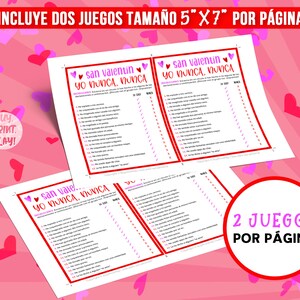 Valentines Day Never Have I Ever in Spanish Games for Adults Juegos De ...