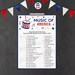 Music of America Matchup Game Patriotic Songs Trivia US - Etsy