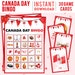 Canada Day Bingo Game Printable Bingo for Kids Print at - Etsy