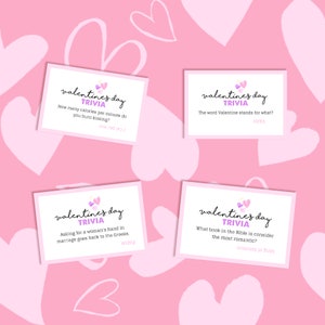 Valentines Printable Games Valentines Day Games Bundle - Etsy