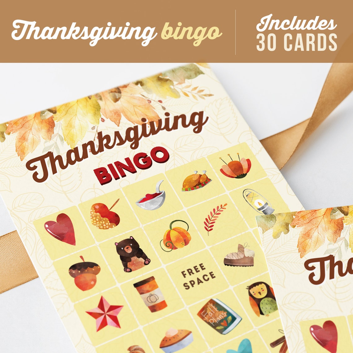 Thanksgiving Games Bundle Fall Time Activities for Adults - Etsy
