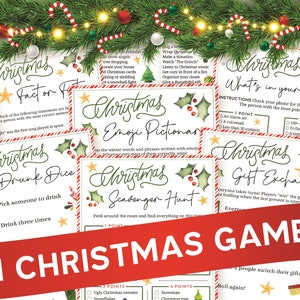 ULTIMATE Christmas Party Games Bundle Games for Adults 21 Christmas ...