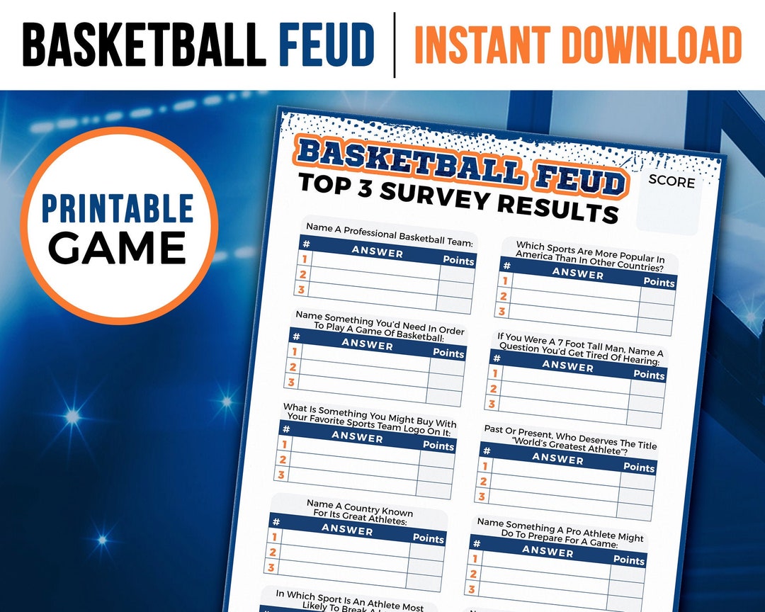 March Madness Feud | Basketball Family Feud | NCAA Basketball ...