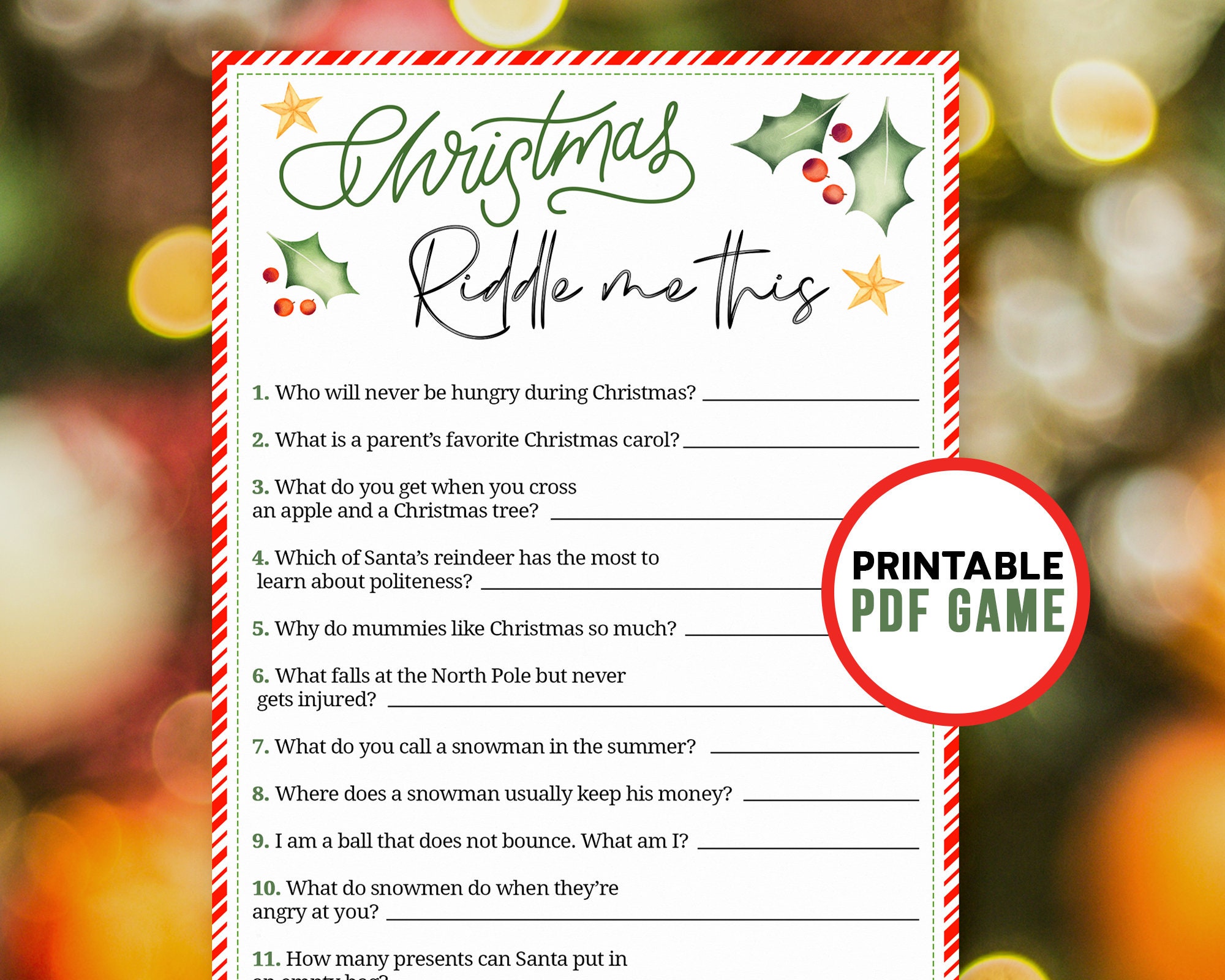 ULTIMATE Christmas Party Games Bundle Games for Adults 21 | Etsy