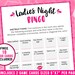 Ladies Night Games Word Scramble Girls Night in Printable Activity ...