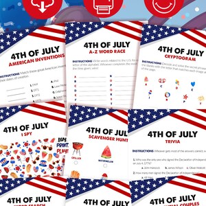 21 Games for 4th of July Party | United States Independence Day ...