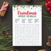 Friendsmas Word Search Christmas Party Games for Adults Xmas Printable ...