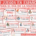 15 Juegos Del Dia De La Madre Spanish Mother's Day Games - Etsy