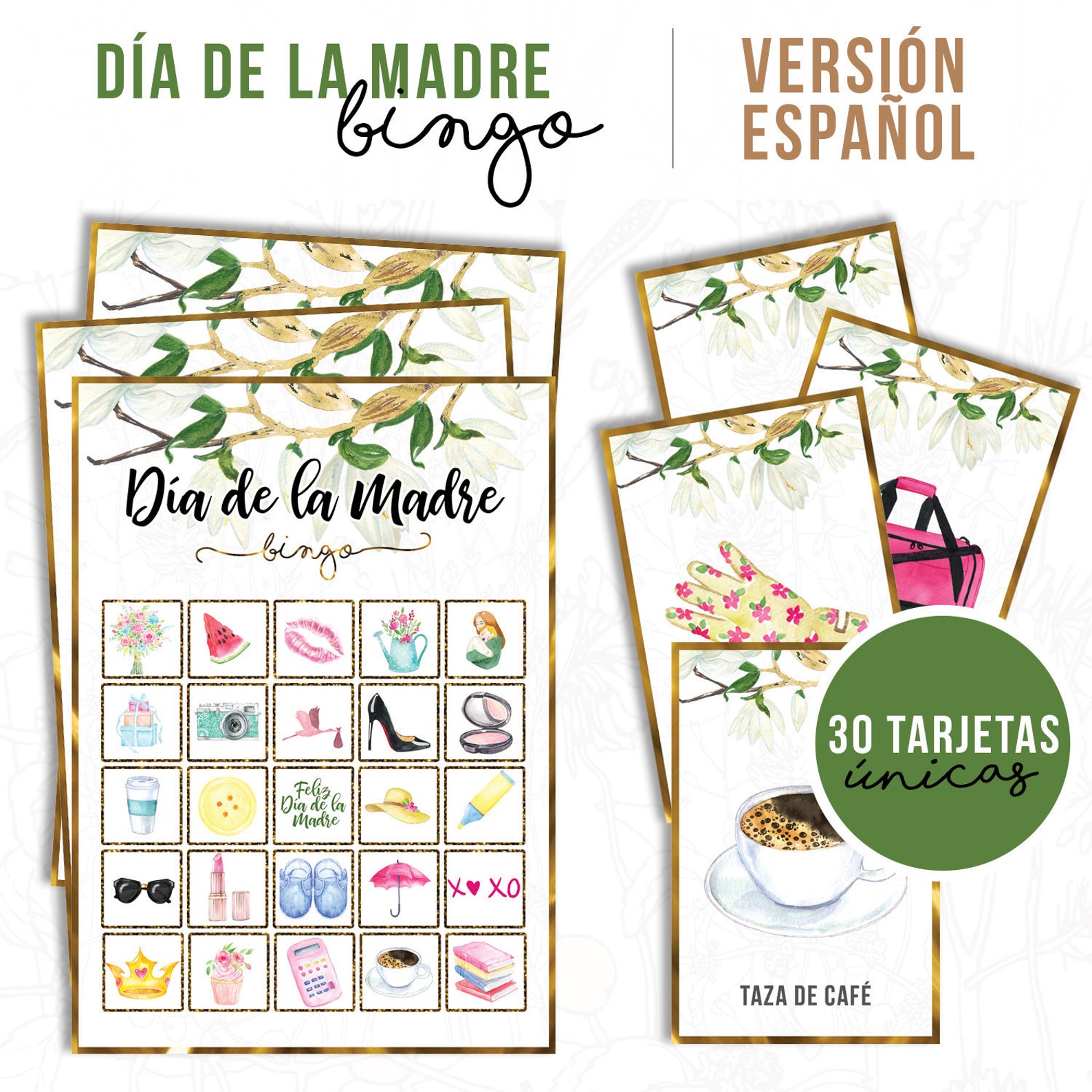 Lotería Mother's Day Printable Bingo - Etsy