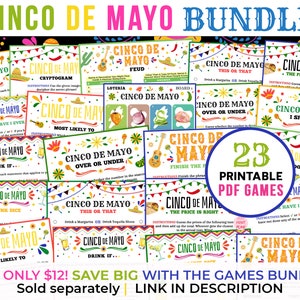 50 Cinco De Mayo Bingo Cards | Lotería Mexicana | Printable Bingo ...