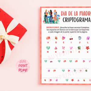 Pack De Juegos Del Dia De La Madre Para Niños | Spanish Mothers Day ...