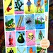 50 Mexican Loteria Game Cards 2 Different Versions 100 Total Loteria ...