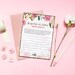 Bridal Shower Games in Spanish Juegos Despedida De Soltera - Etsy