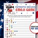 4th of July Emoji Pictionary Games Bundle Emoji Quiz for US ...