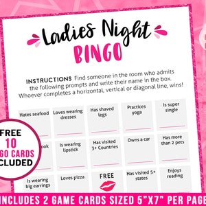 Women Firsts Trivia | Ladies Night Games | Girls Night in & Out Quiz ...